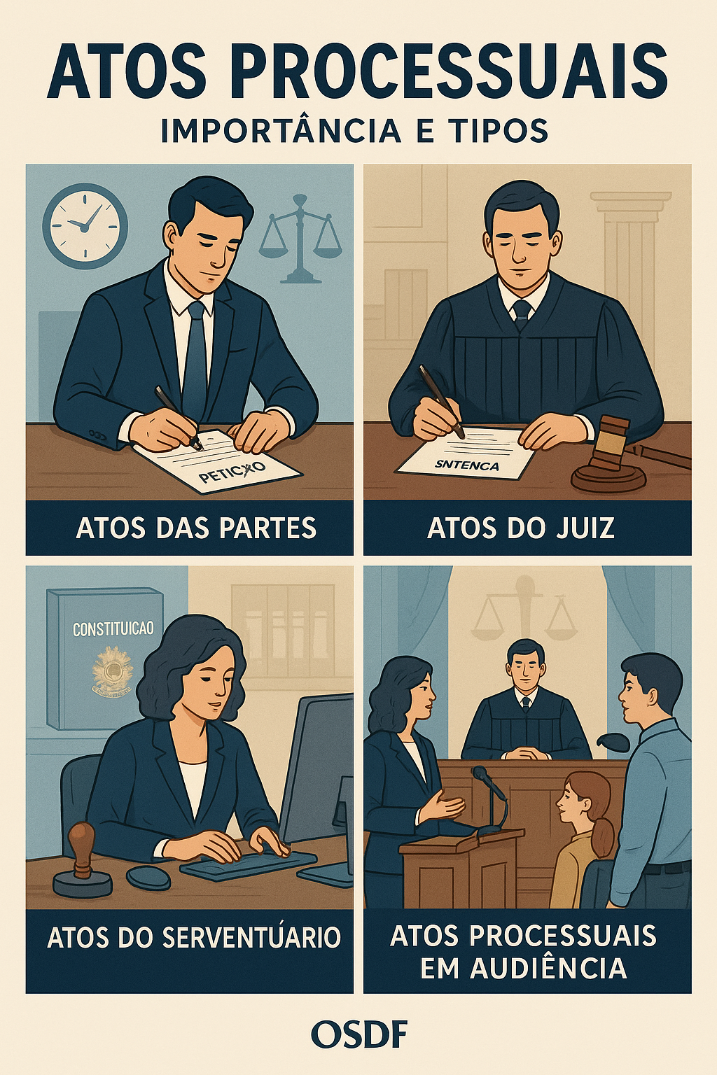 Blog | Atos Processuais: Importância e Tipos